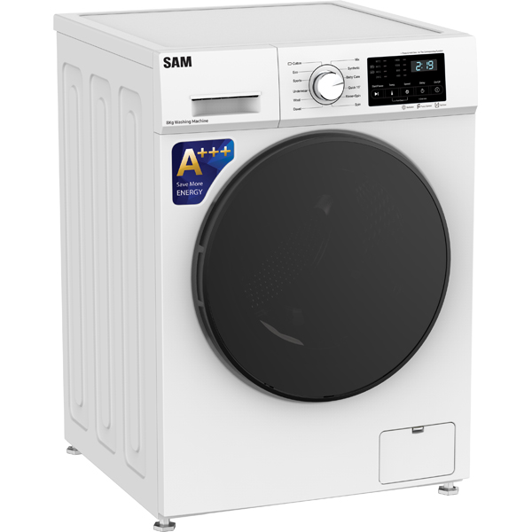 لباسشویی سام الکترونیک مدل UN-Q1435W ظرفیت 8 کیلوگرم | سامسونگ وی ای پی | سامسونگ vip| سامسونگ مرکزی